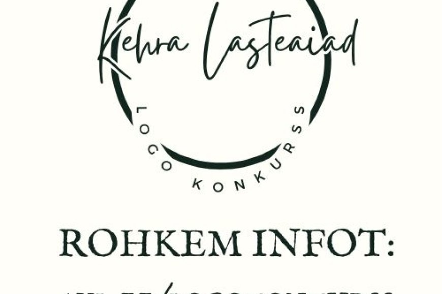 Kehra ja Lastetare lasteaedade logo sai uue ilme, kuid mitte ilma ...